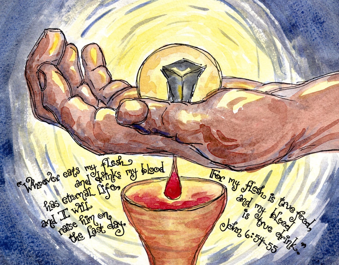 Real Presence - Personalized Gift for Priest, First Communion ...