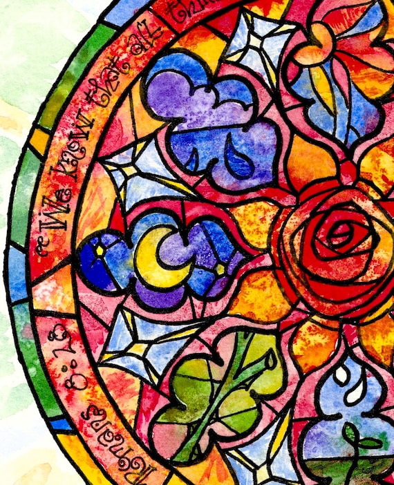 Romanesque Stained Glass