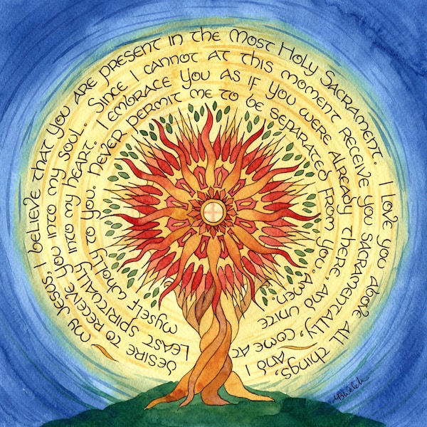 Catholic Tree of Life - Etsy