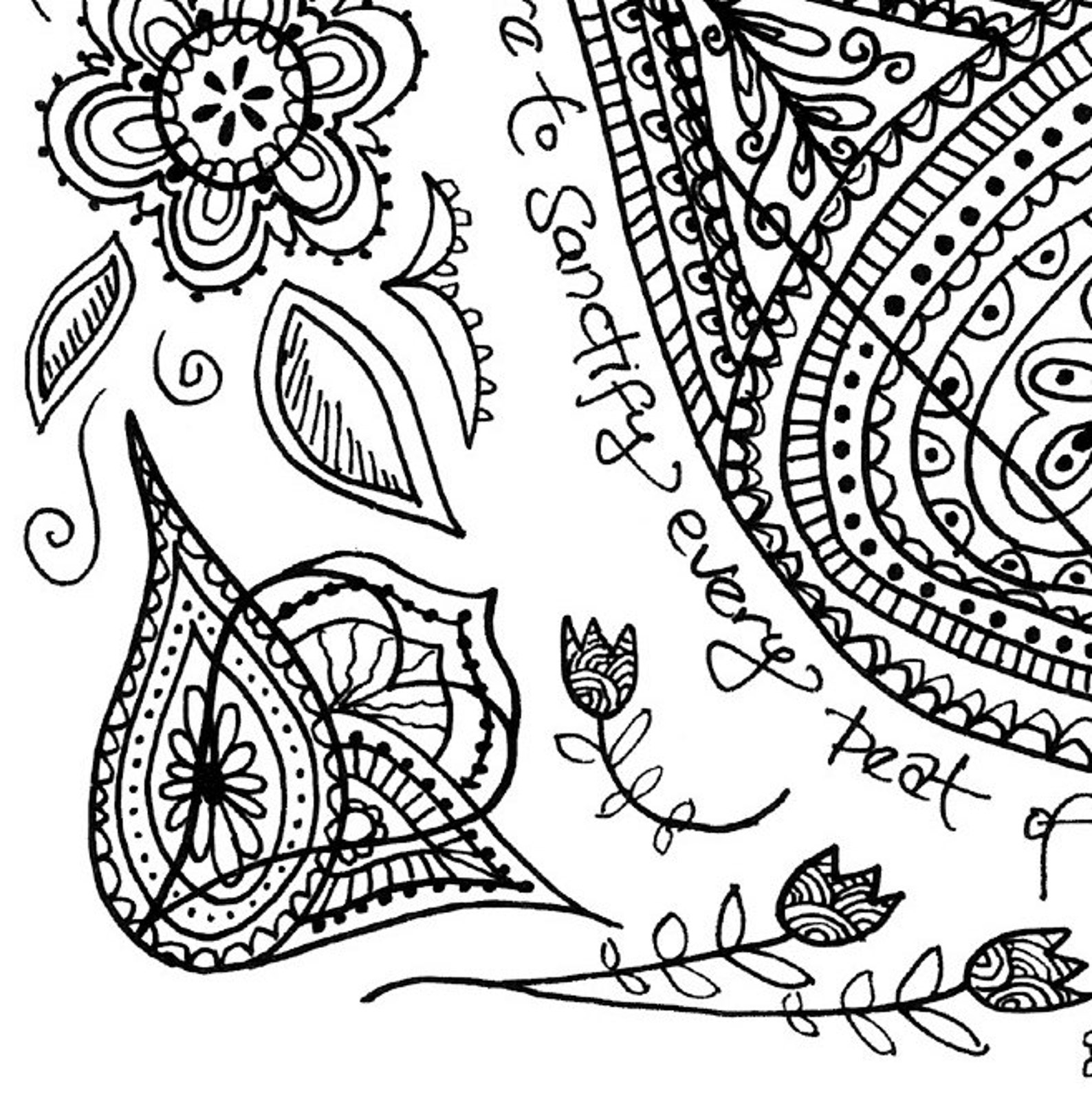 Printable Morning Prayer of St. Therese Coloring Page for ALL Ages ...