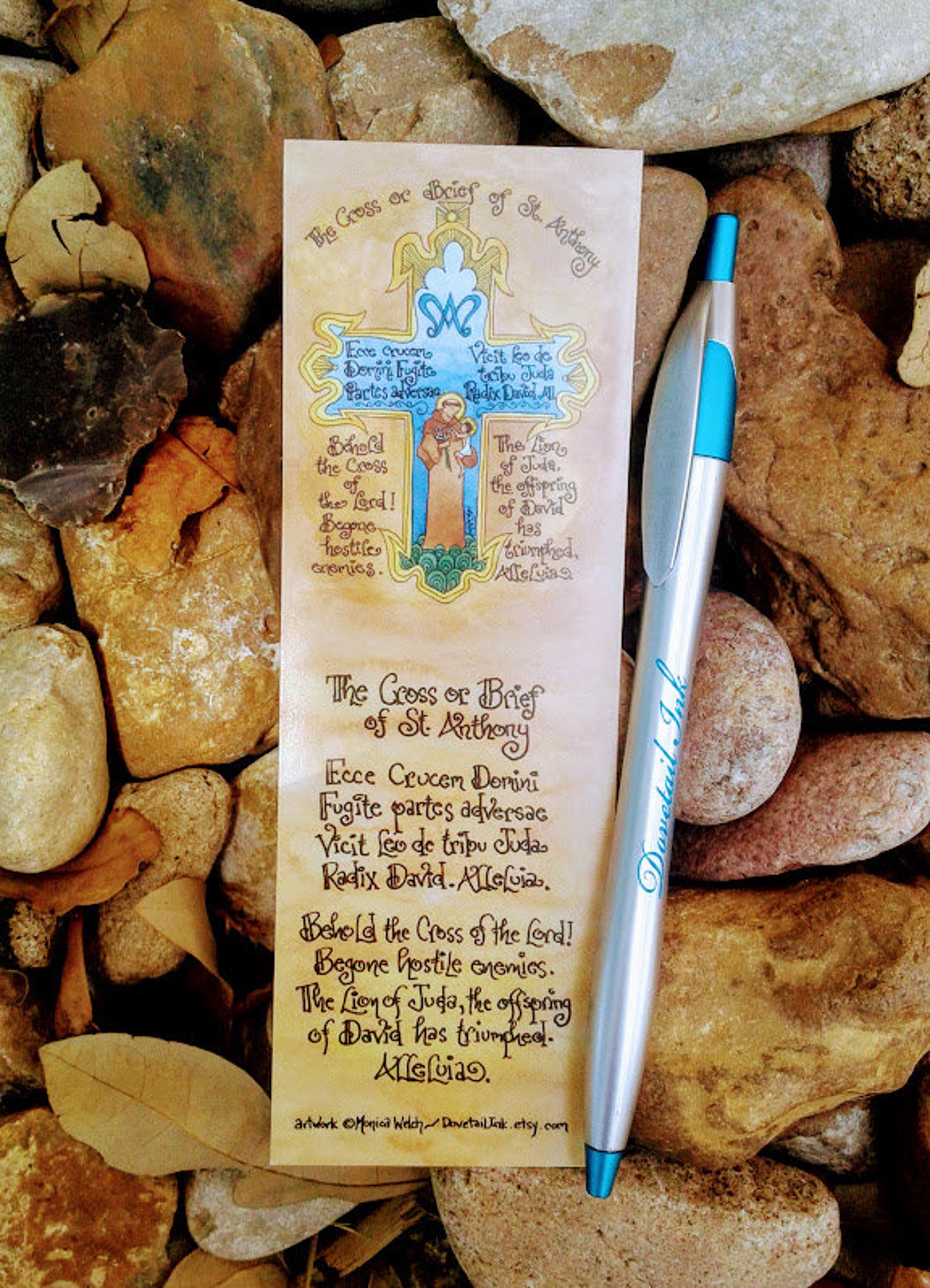 Saint Anthony Cross With Christ Child, Personalized Confirmation Gift ...