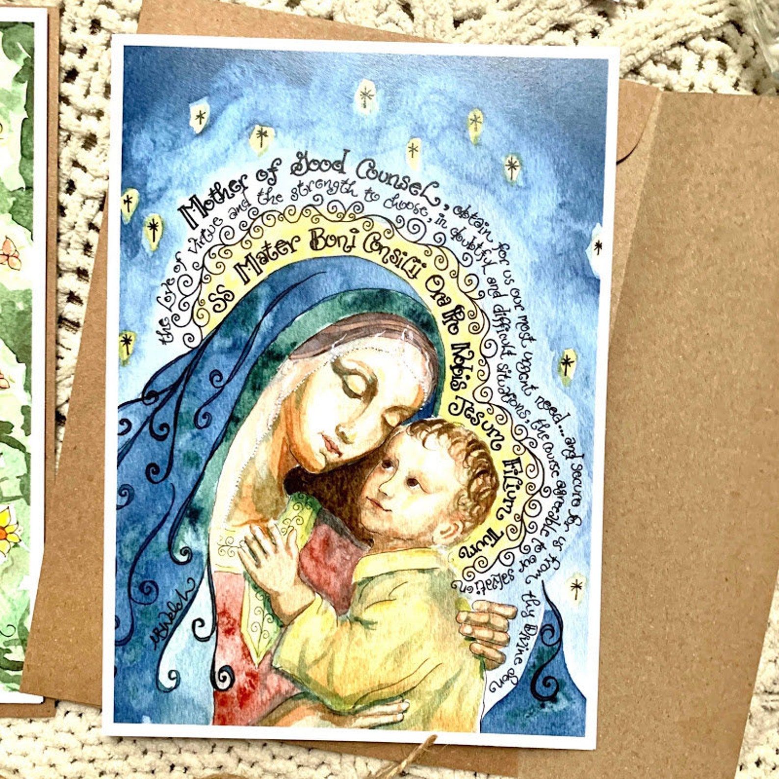Fine Art Christmas Cards Religious Catholic Christmas - Etsy
