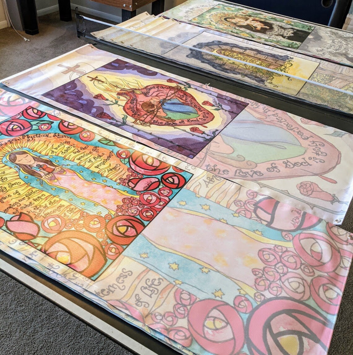 Church Banners, Retreat Decor, First Communion or Confirmation ...