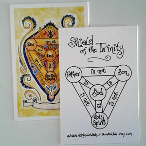 Trinity Shield - Personalized Gift for Confirmation, Priest, Wedding ...