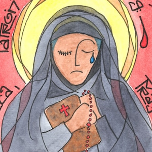St Rebecca (saint Rafqa) Patron of Suffering; Personalized Sympathy ...