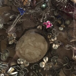 18th Century Reliquary With Wax Medallions Saints Personal Objects ...