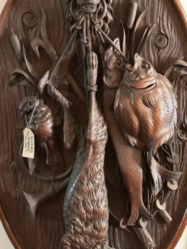 Outstanding Wood Carved Game Plaque Shipping is Additional and Not ...