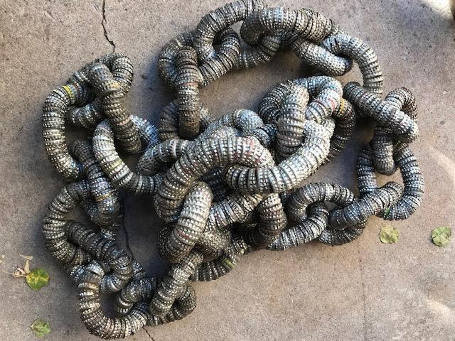 Bottle Cap 11ft Bottlecap Chain American Folk Art - Etsy