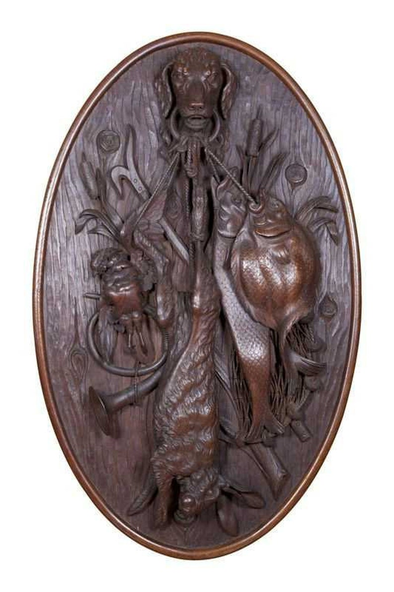 Outstanding Wood Carved Game Plaque Shipping is Additional and Not ...