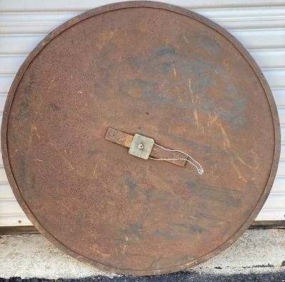 Antique Large European Clock Tower Face With Hands 41 Inches Diameter ...