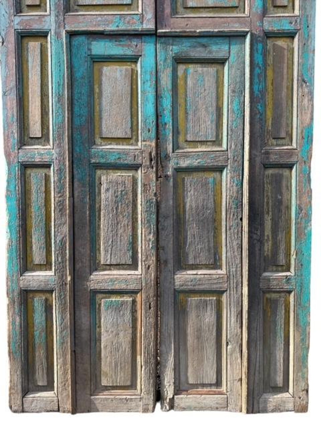 Pair of Spanish Doors Santa Fe Style Double Doors Door Within a Door - Etsy