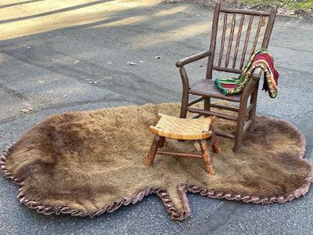 Gorgeous Buffalo Hide Rug - Etsy