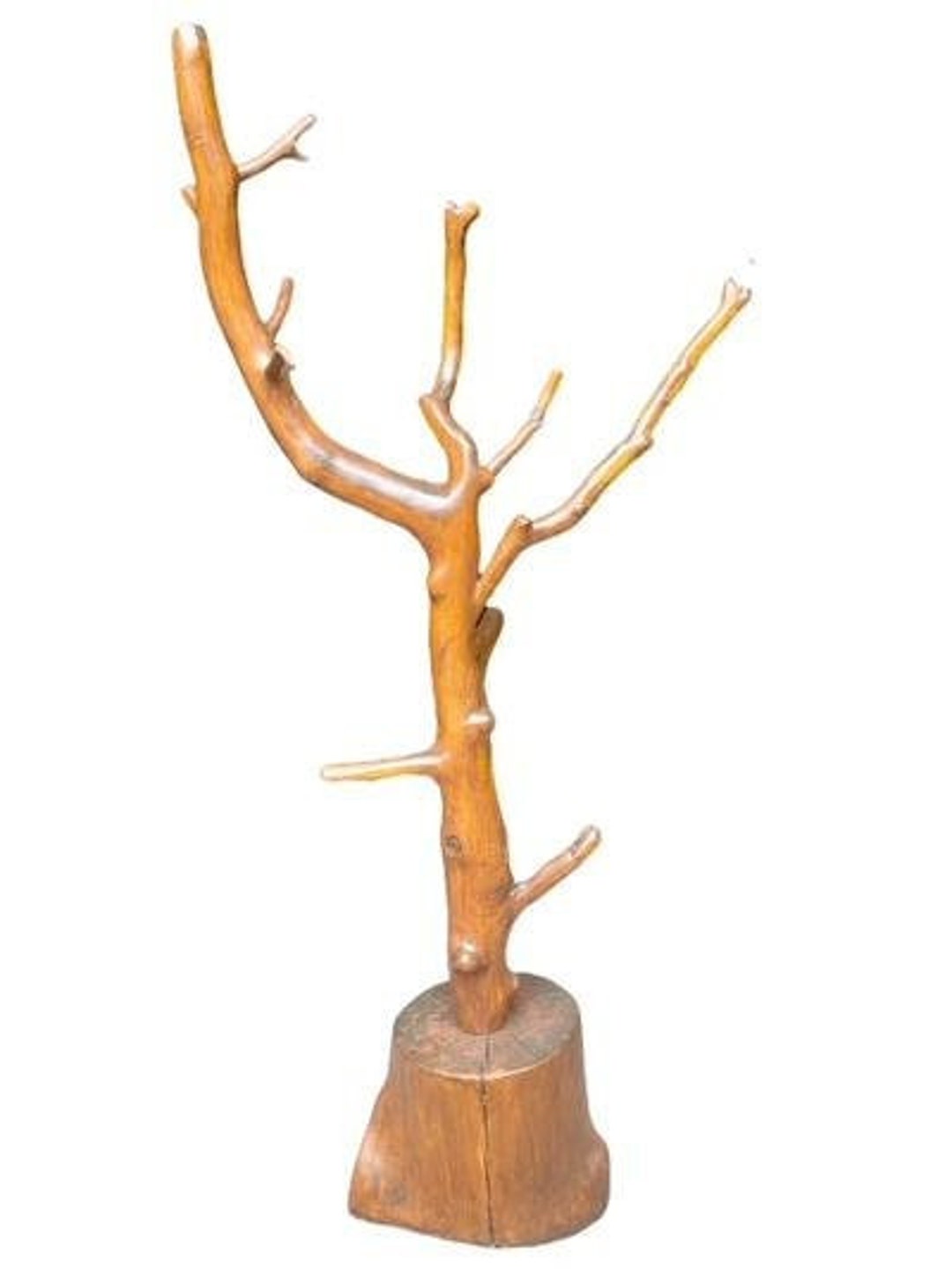 Tree Coat Halltree Stand Whole Log Base - Etsy