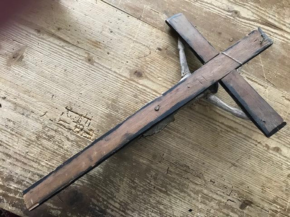 Crusty Bavarian Crucifix Jesus Christ Circa 1700's Wood Carved - Etsy