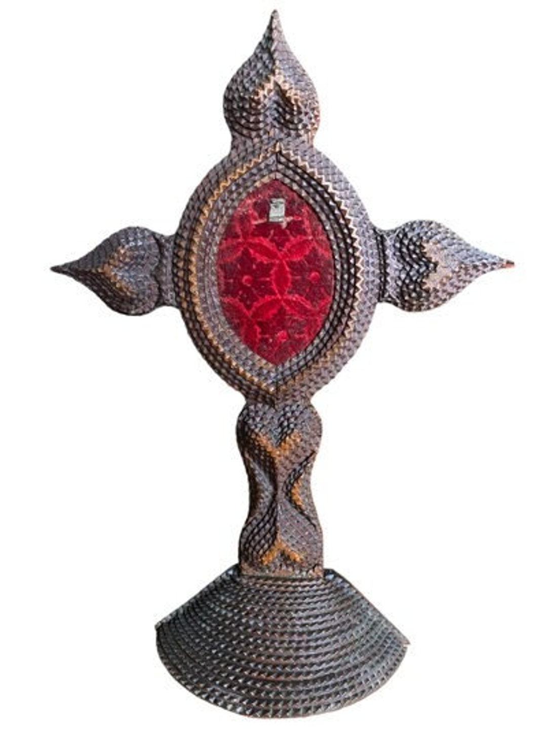 Tramp Art Cross Hearts 16 Layers - Etsy