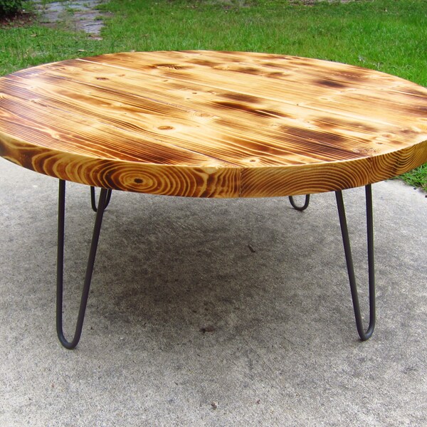 Round Coffee Table - Etsy