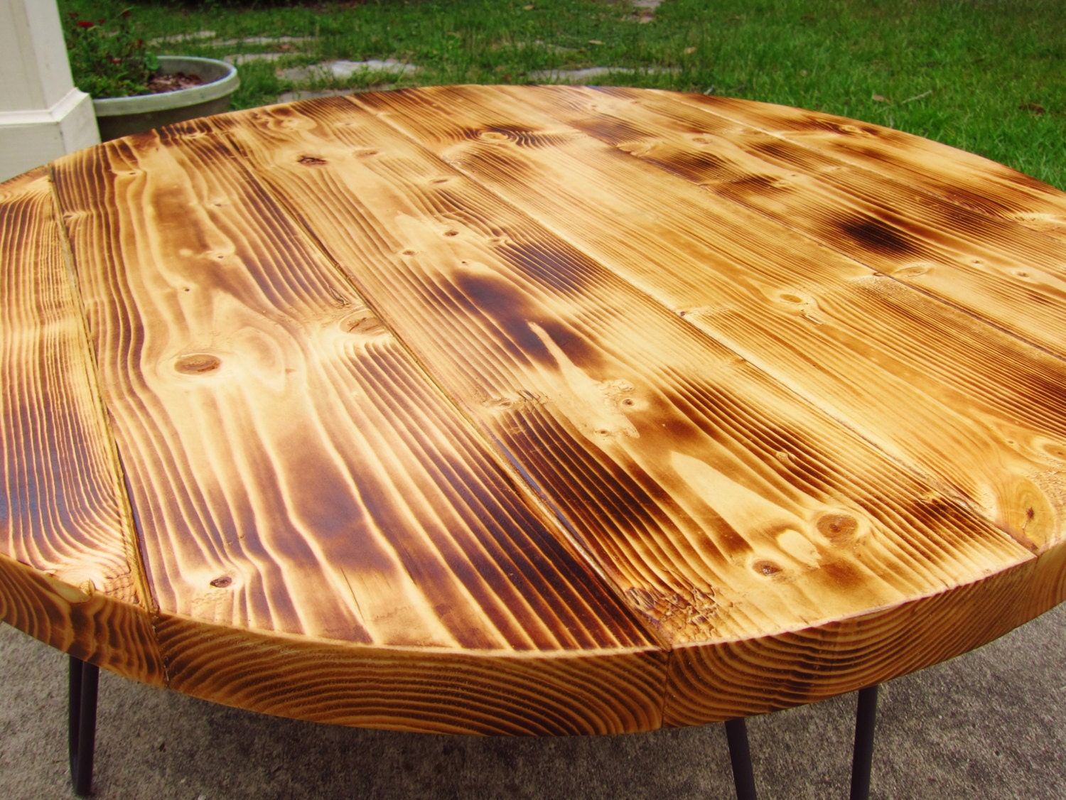 Rustic Round Coffee Table Designs