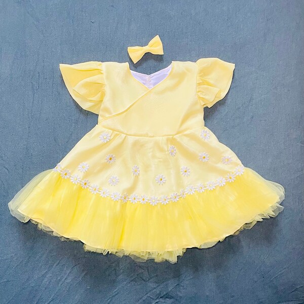 Yellow Daisy Dress - Etsy