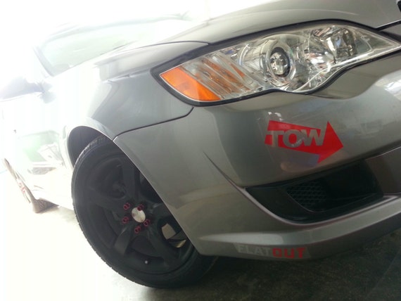 Tow Sticker/decal 6 Wide X 3.5 High | Etsy