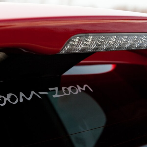 Zoom Zoom Decal - Etsy