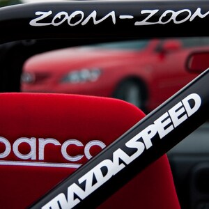 Zoom-zoom Sticker/decal 8 Wide X 0.75 High - Etsy