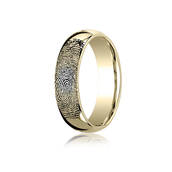 Fingerprint Ring - Etsy