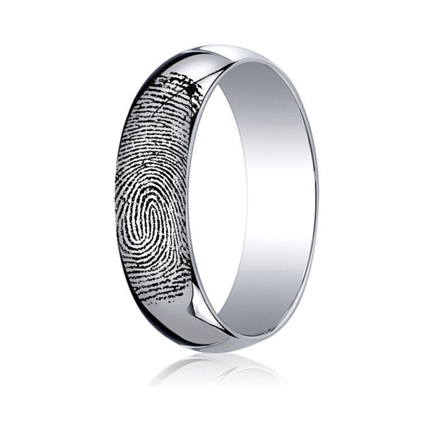 Fingerprint Ring - Etsy
