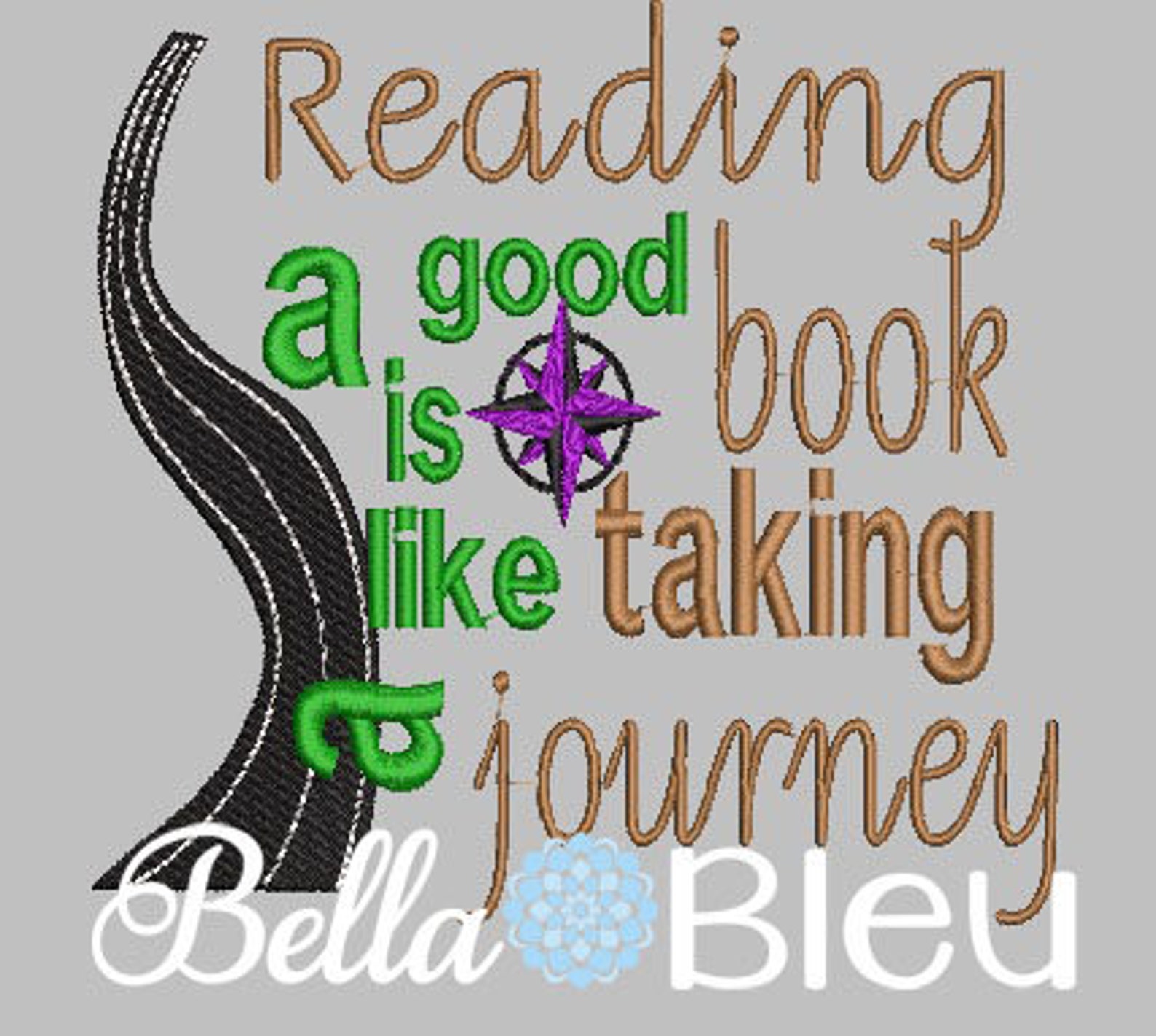 Reading Pillow Quote, Reading Pillow Embroidery Design, Saying Quotes ...
