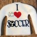 Elf Sweater - ITH Elf Shirt - I Love Soccer Elf Sweater - in the Hoop ...