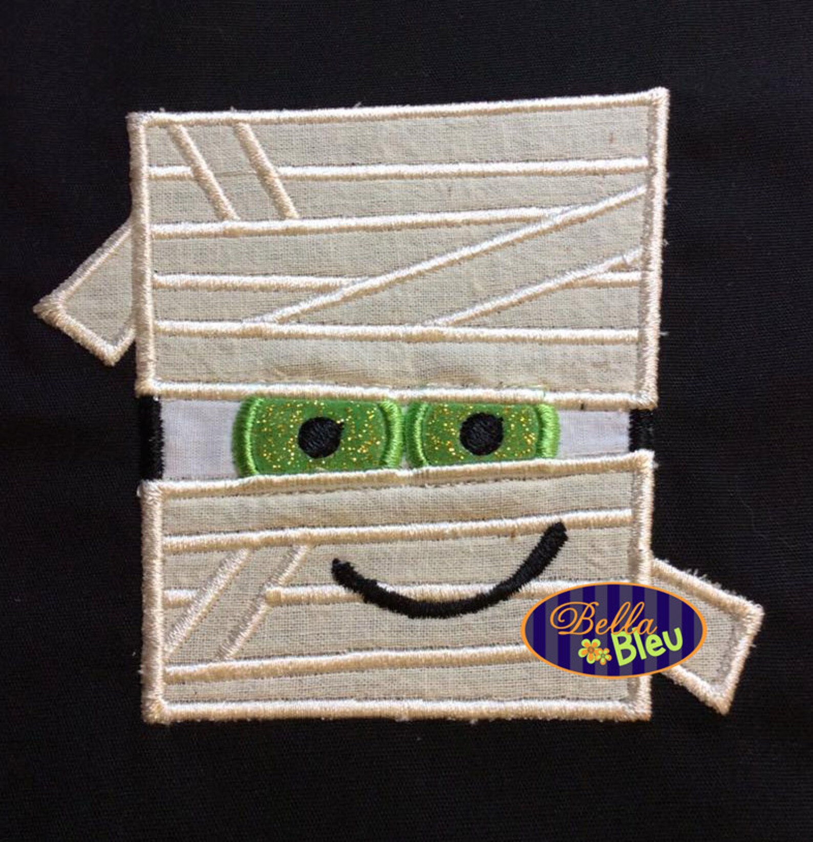 Halloween Mummy Machine Applique Embroidery Designs Design Instant ...