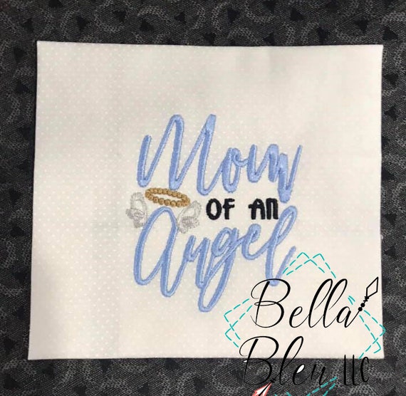 Angel religious Mom of an Angel Angel Wings Machine | Etsy