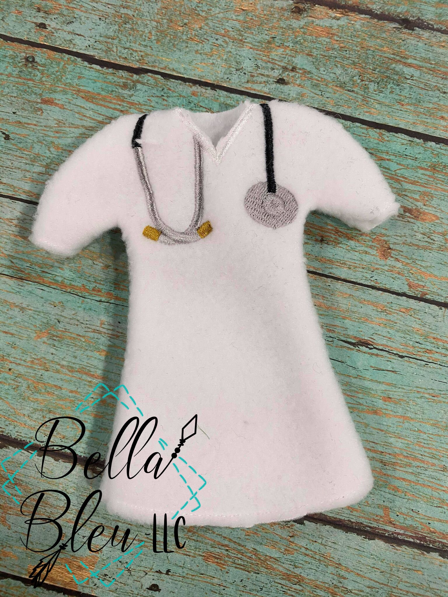 Elf Nurse Costume - ITH Elf Dress - Nurse Costume - in the Hoop Machine ...