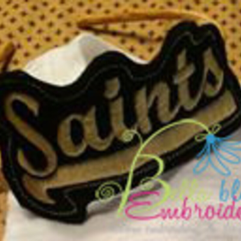 Saints Headband - Etsy