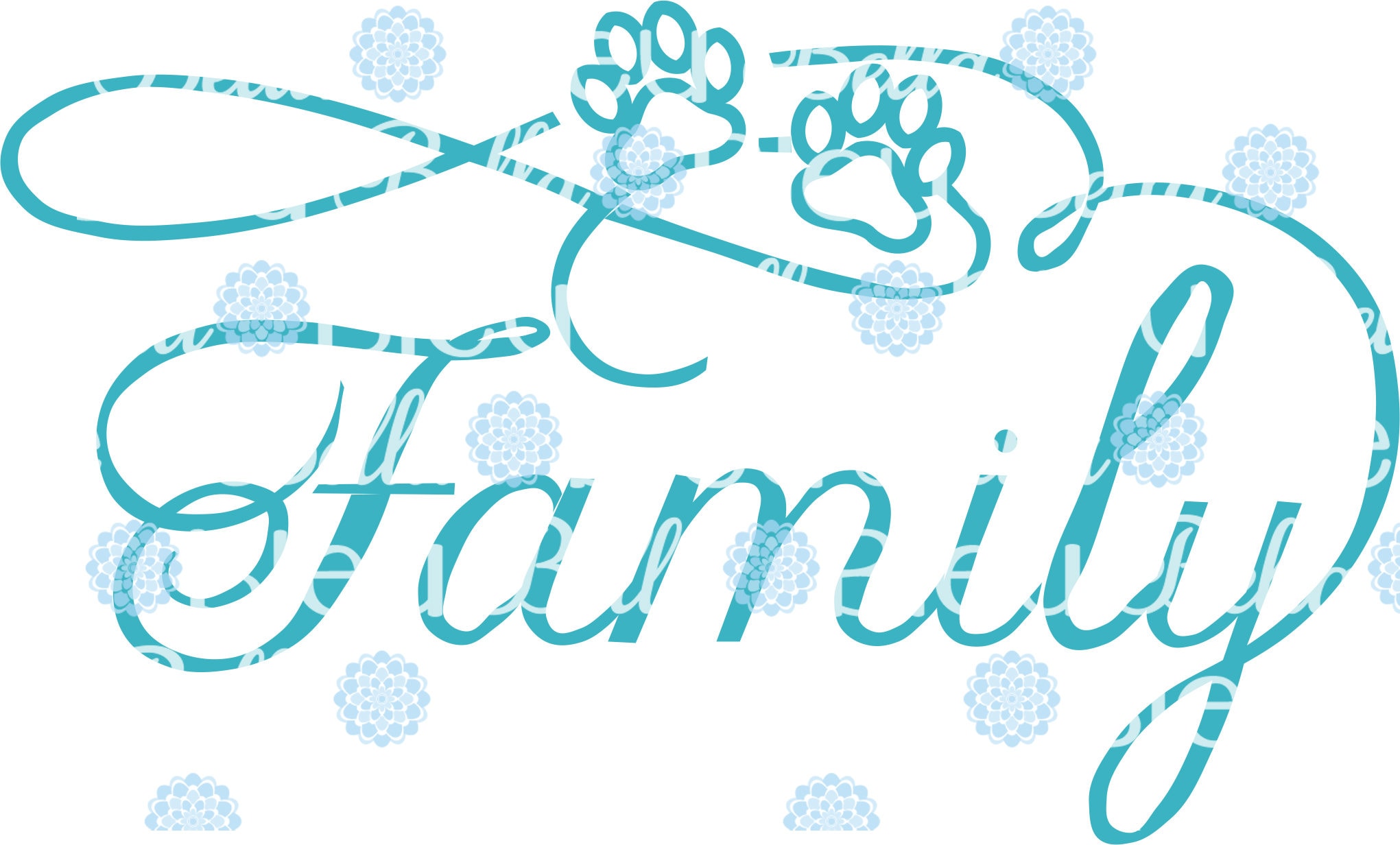 Instant Download Family Wording Words Saying SVG Cuttable File | Etsy