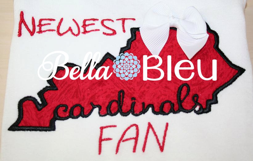 Embroidery Design Embroidery Applique Kentucky State | Etsy