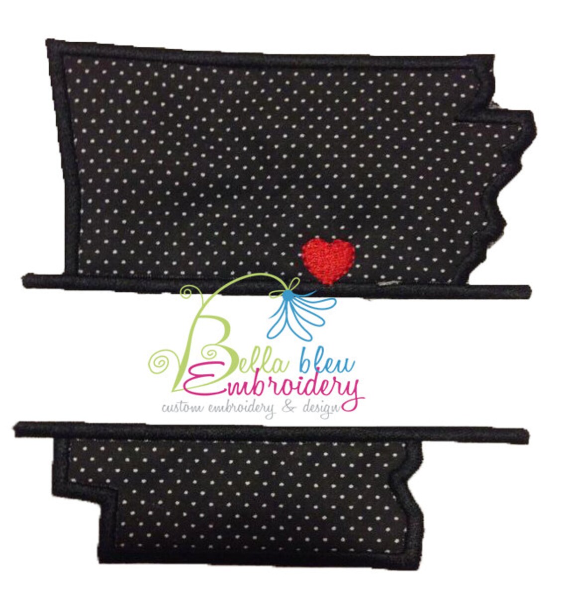 Arkansas State Split Applique Embroidery Design Monogram - Etsy