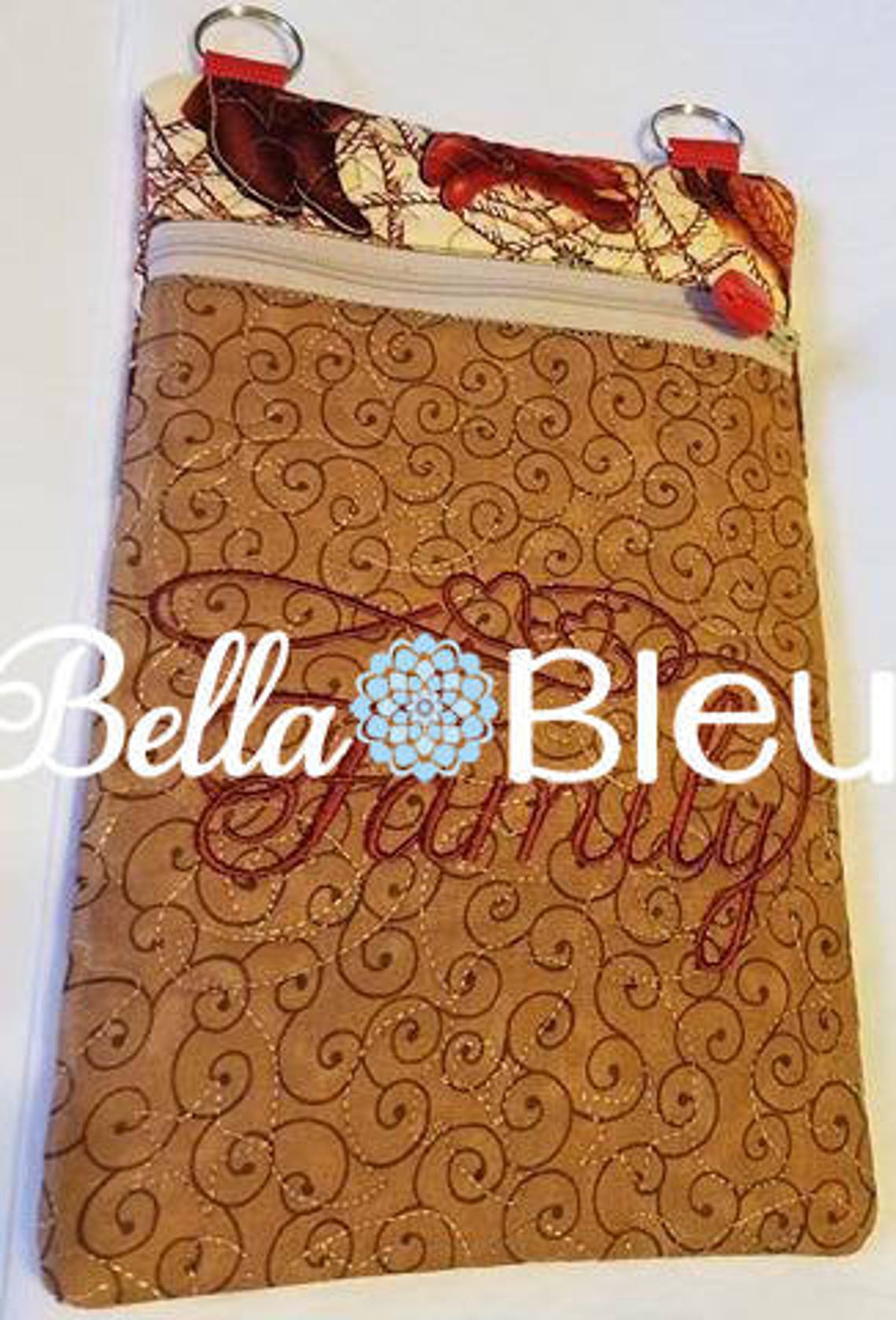 ITH in the Hoop Cowboy Purse ITH Machine Embroidery Design | Etsy