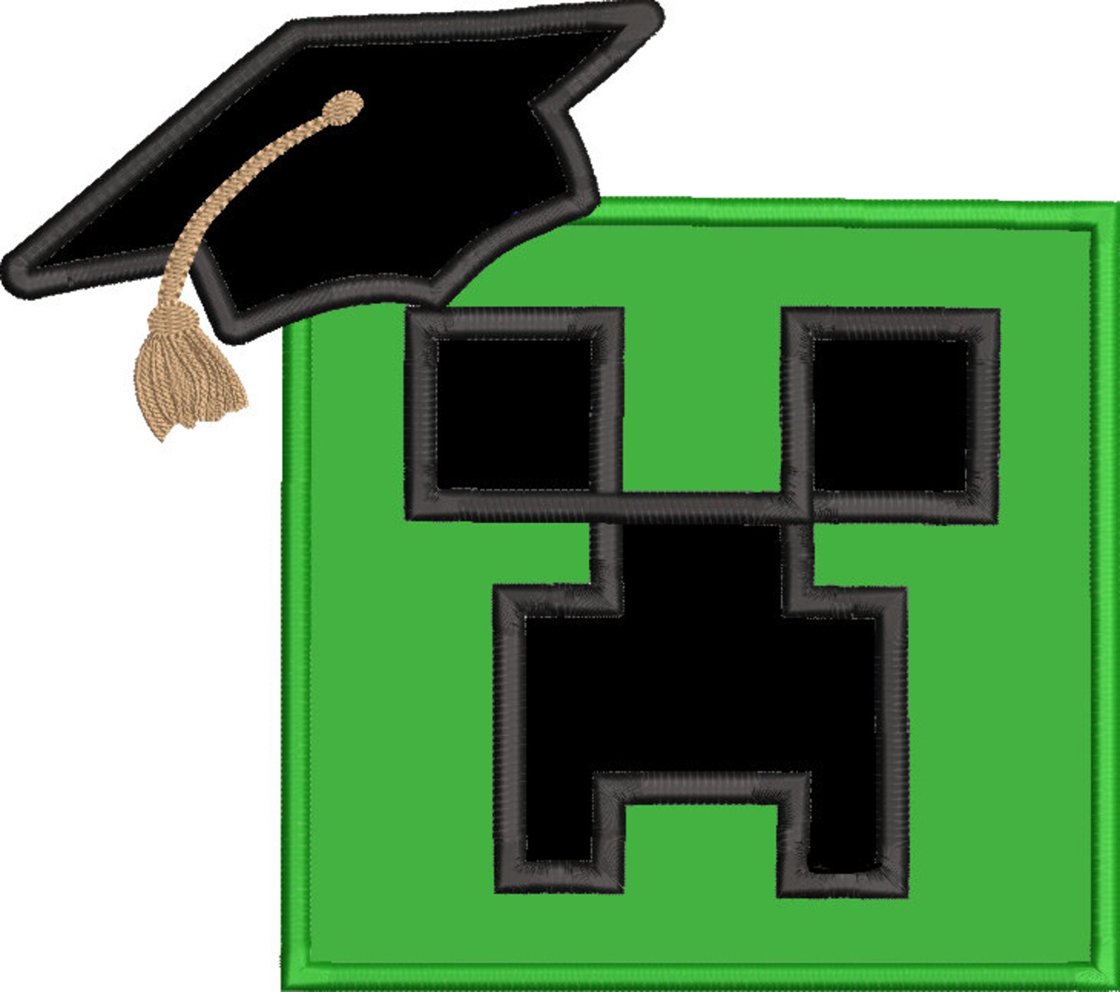 Graduation Hat Embroidery Design Graduation Creeper | Etsy