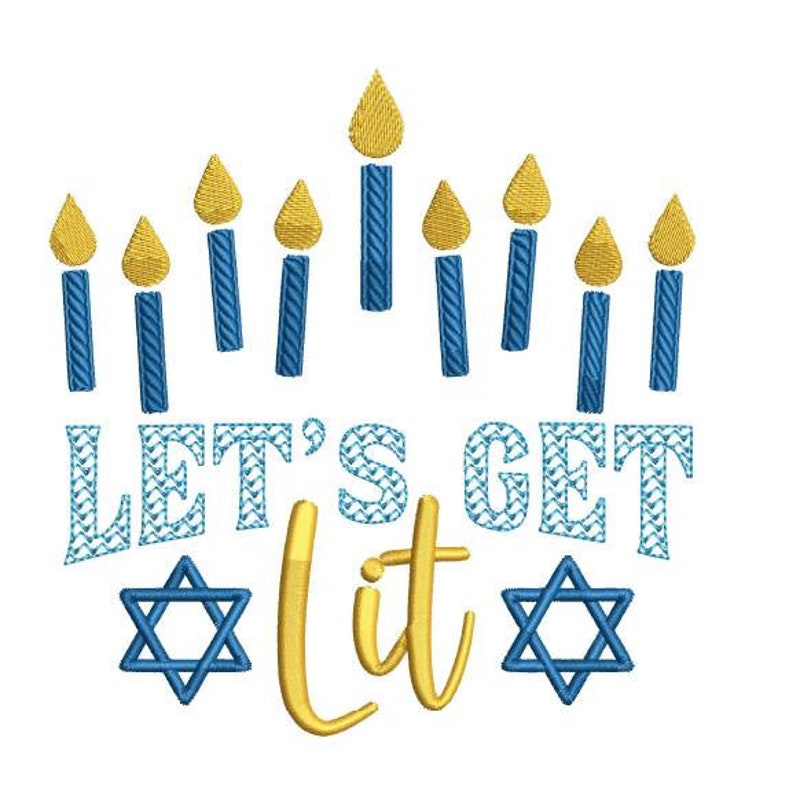 Hebrew Embroidery Design - Etsy