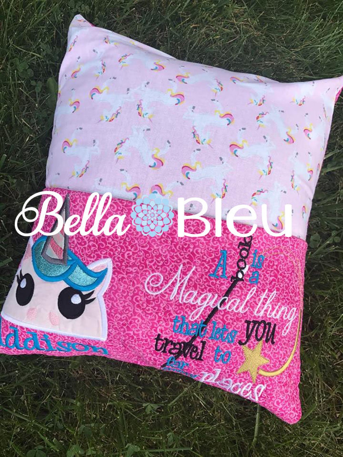Reading Pillow Quote, Reading Pillow Embroidery Design, Saying Quotes ...