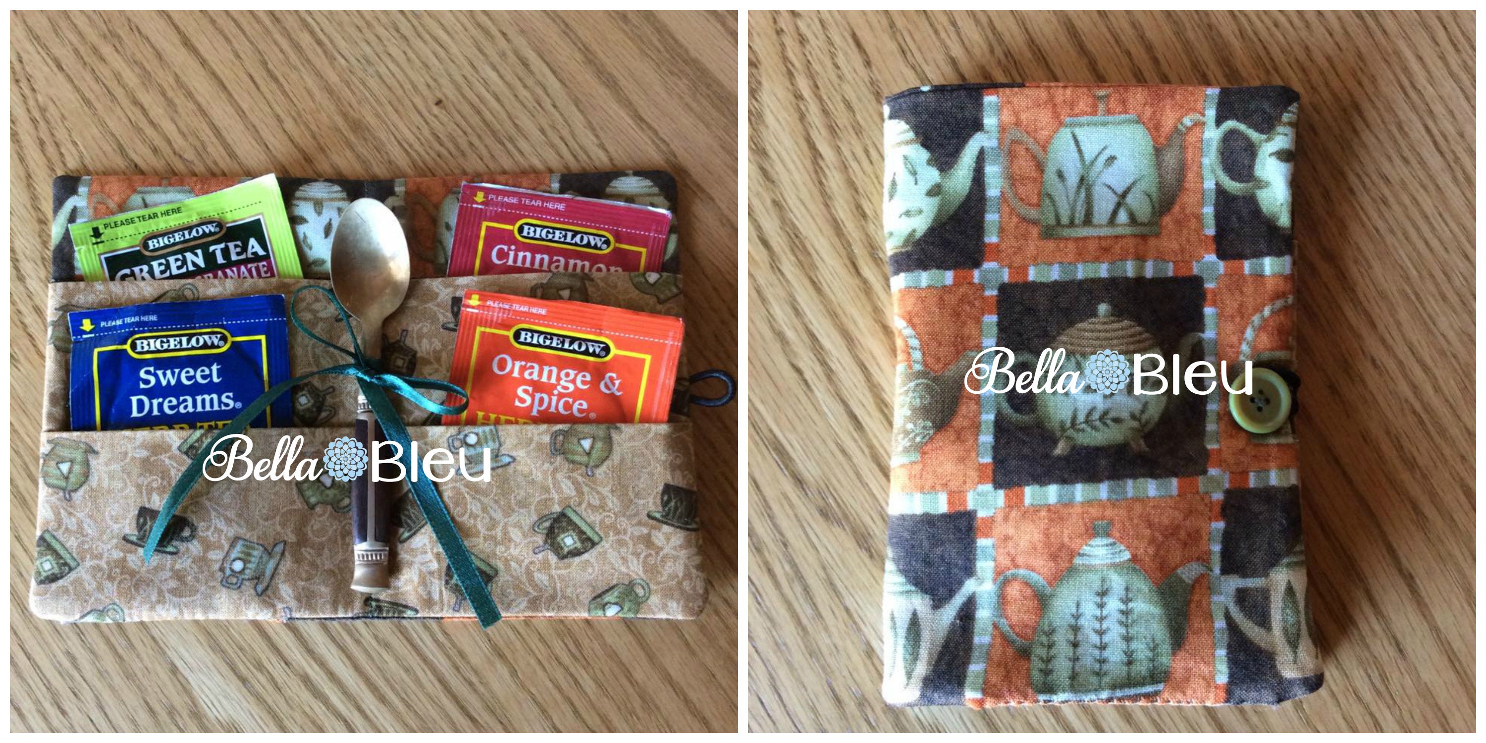 ITH embroidery in the hoop embroidery ith tea bag holder | Etsy