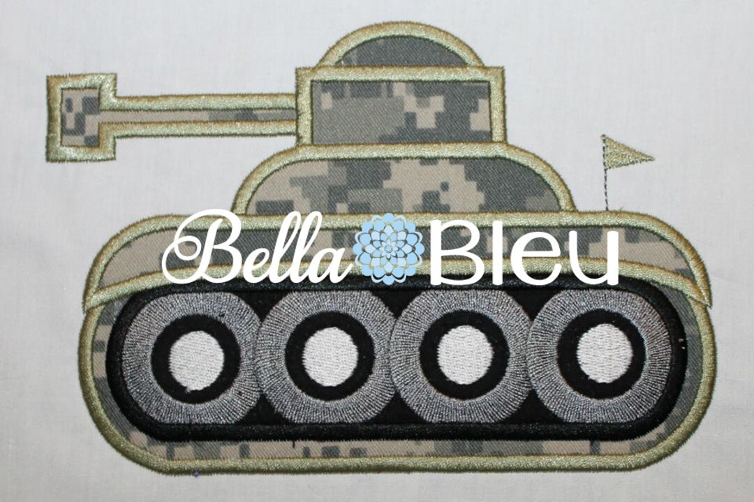 Army Tank Armed Forces Applique Embroidery Designs Design - Etsy