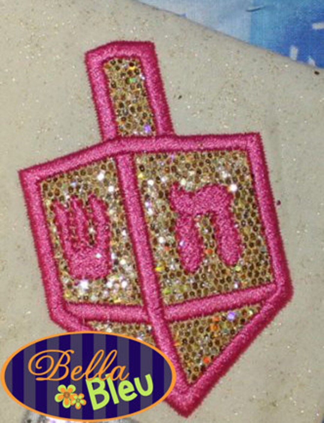 Hanukkah Dreidel Holiday Applique Embroidery Design - Etsy
