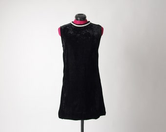 Mod Black Dress - Etsy