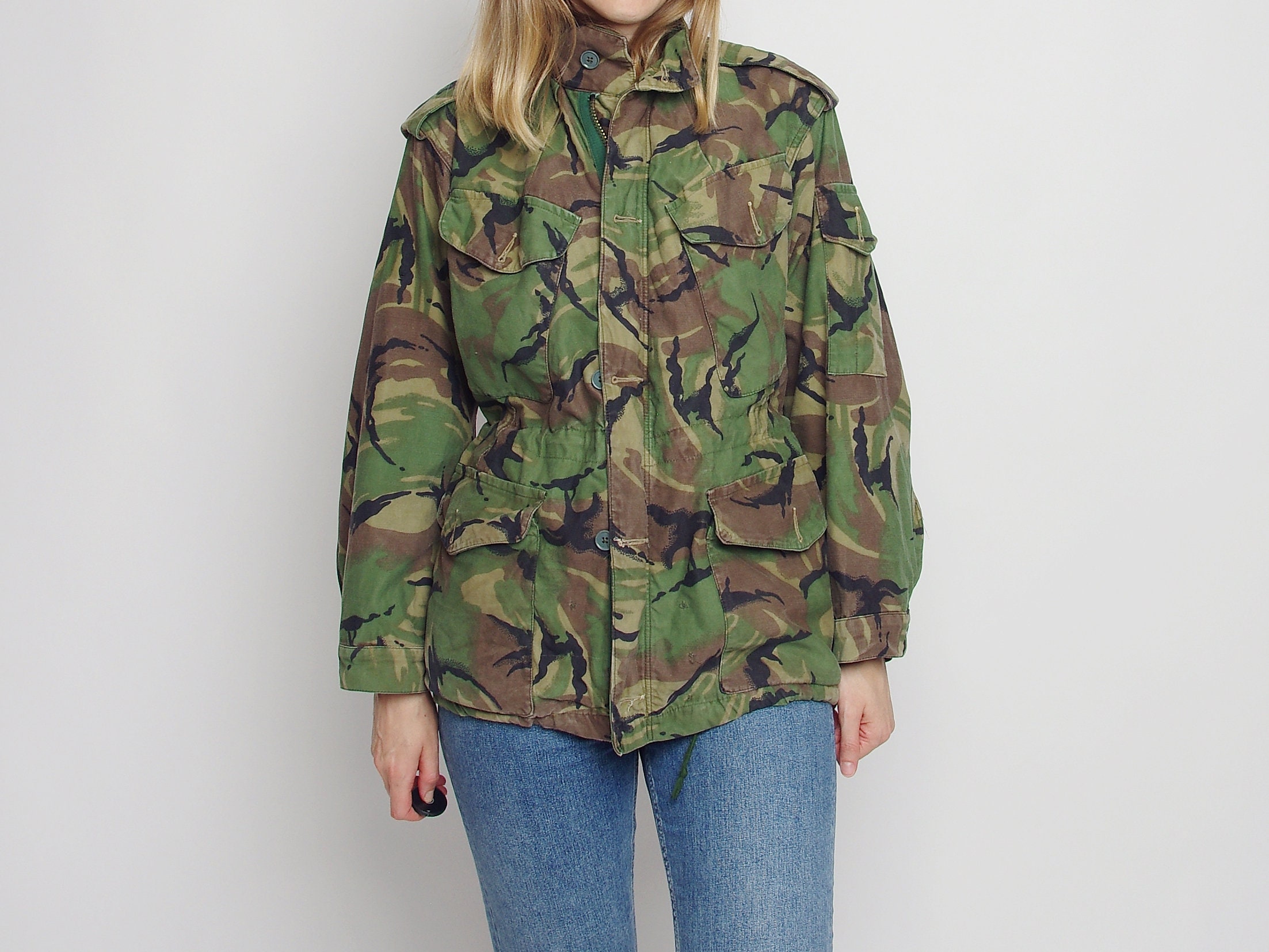 Vintage British Army 1968 Pattern Jacket DPM Camo Smock - Etsy Ireland