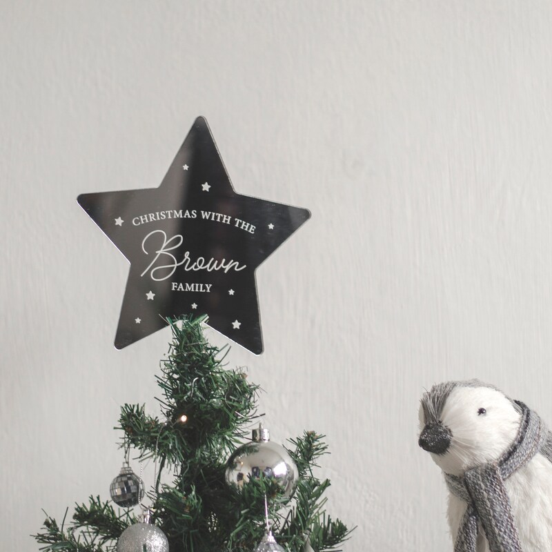 Wood Star Tree Topper - Etsy