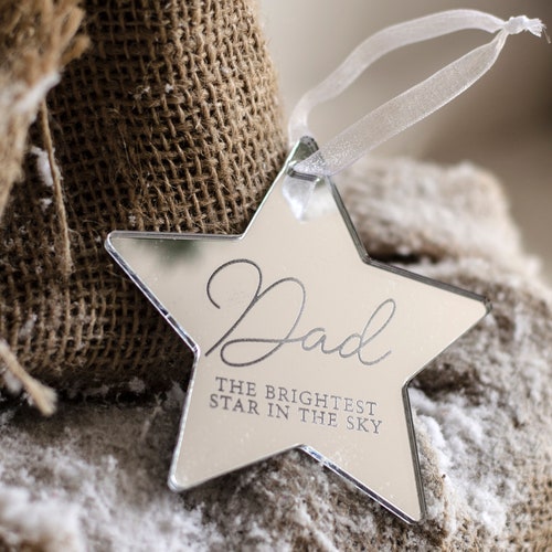 Memorial Star Decoration - Etsy