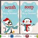Hand Soap / Body Wash / Wash Cloth Gift Tag 4 Different Digital ...