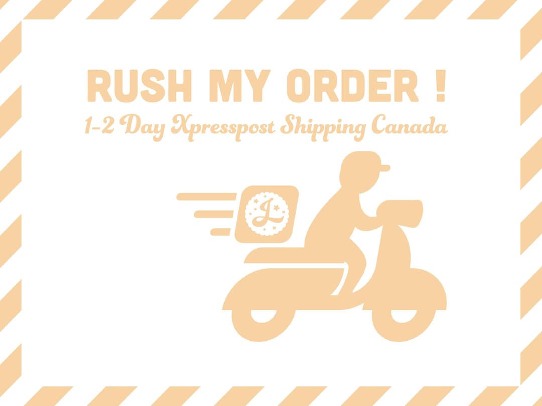 RUSH MY ORDER 1-2 Day Xpresspost Canada, Shipping Upgrade - Etsy
