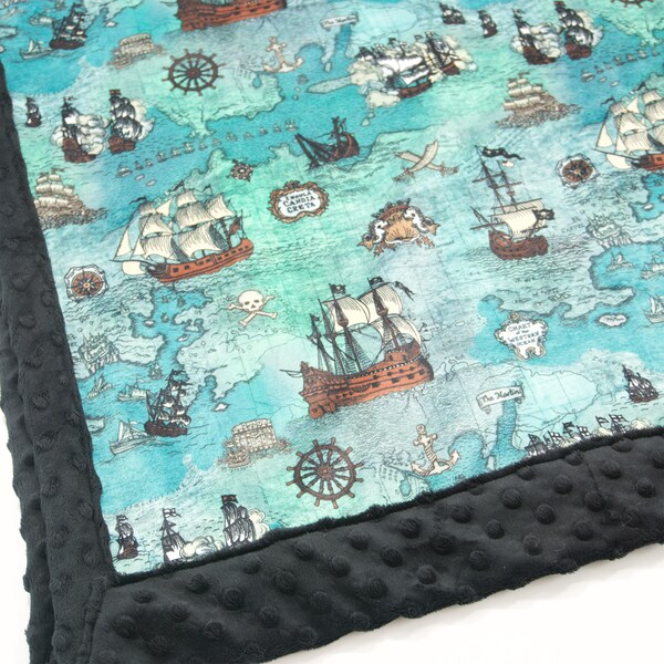 Pirate Blanket - Etsy
